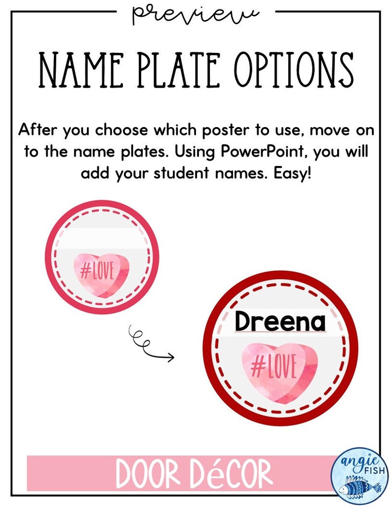 Valentine's Day Door, Classroom Door Decoration, Classroom Door Signs ...