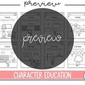 Social Skills Coloring Pages, Manners Coloring, Character Education ...