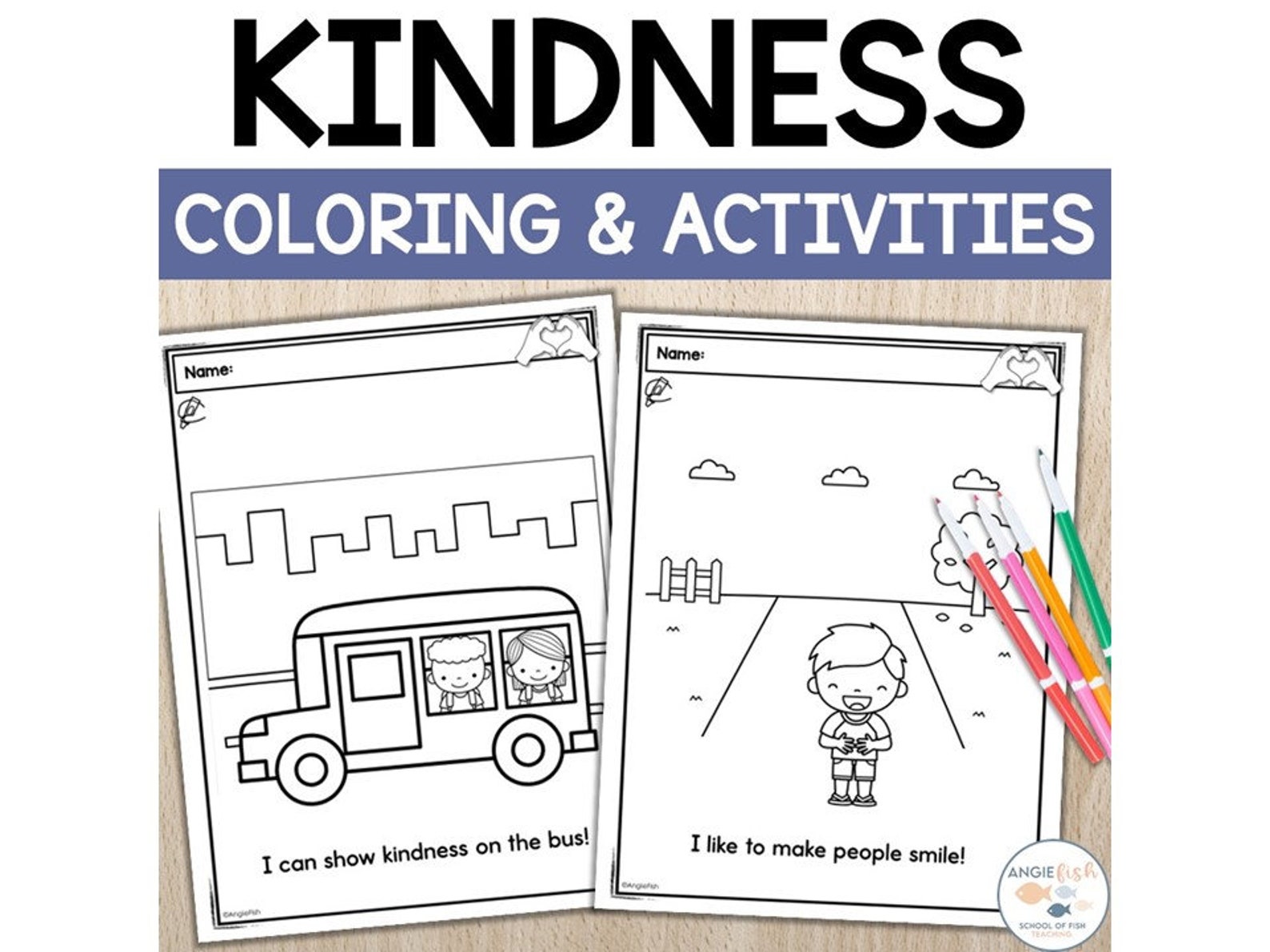 Kindness Coloring Pages, Kindness Activities, Kindness Coloring Page ...
