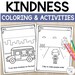 Kindness Coloring Pages, Kindness Activities, Kindness Coloring Page ...