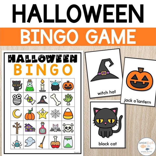 Halloween Bingo - Etsy