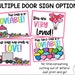 Valentine's Day Door, Classroom Door Decoration, Classroom Door Signs ...