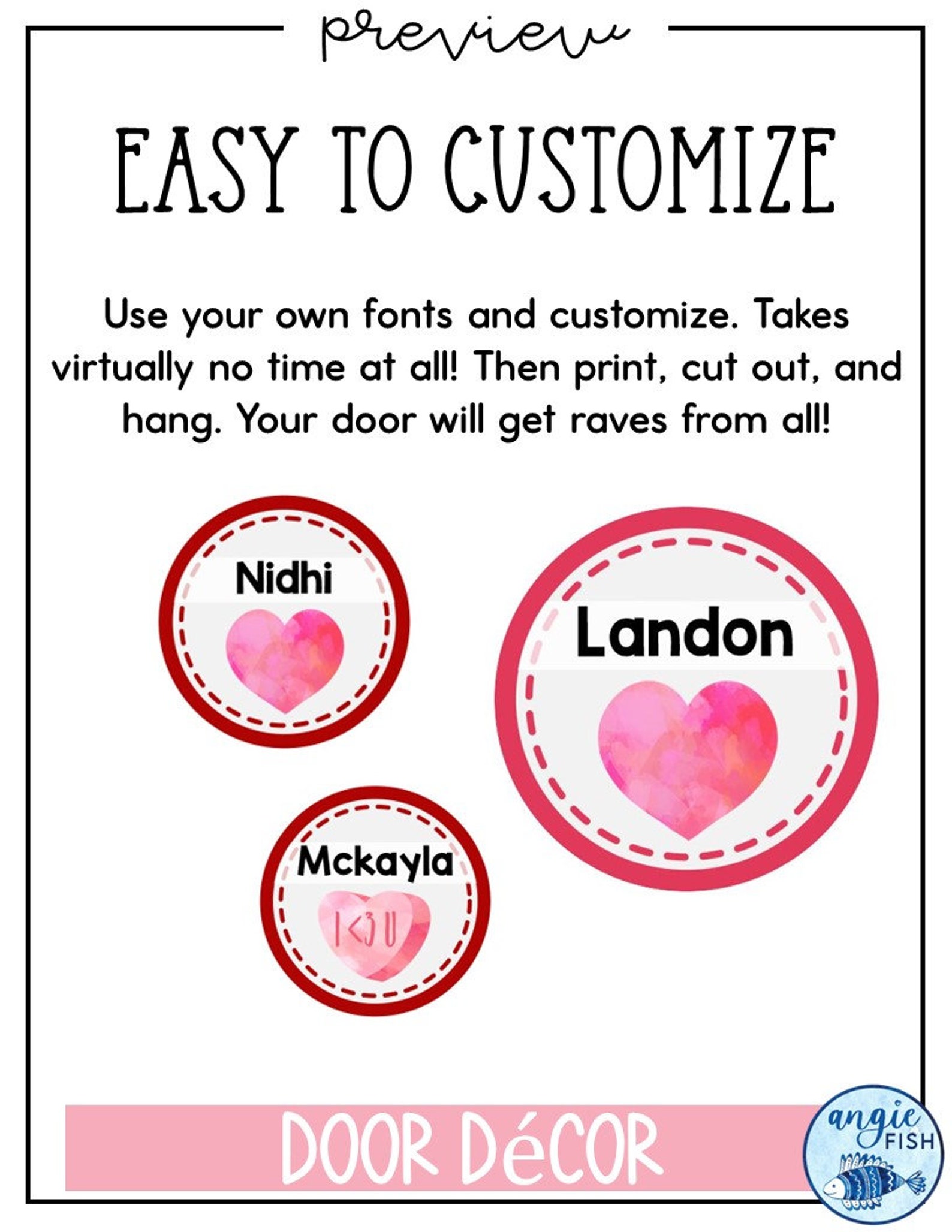 Valentine's Day Door, Classroom Door Decoration, Classroom Door Signs ...