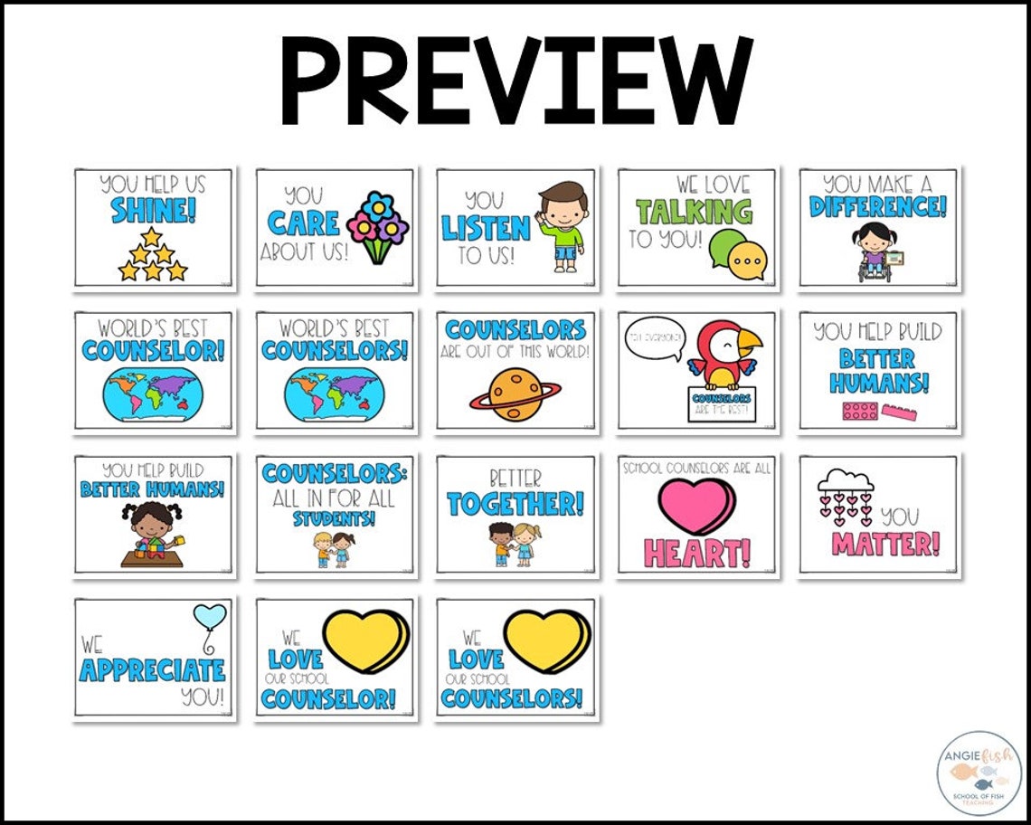 School Counselor Appreciation, National School Counseling Week ...