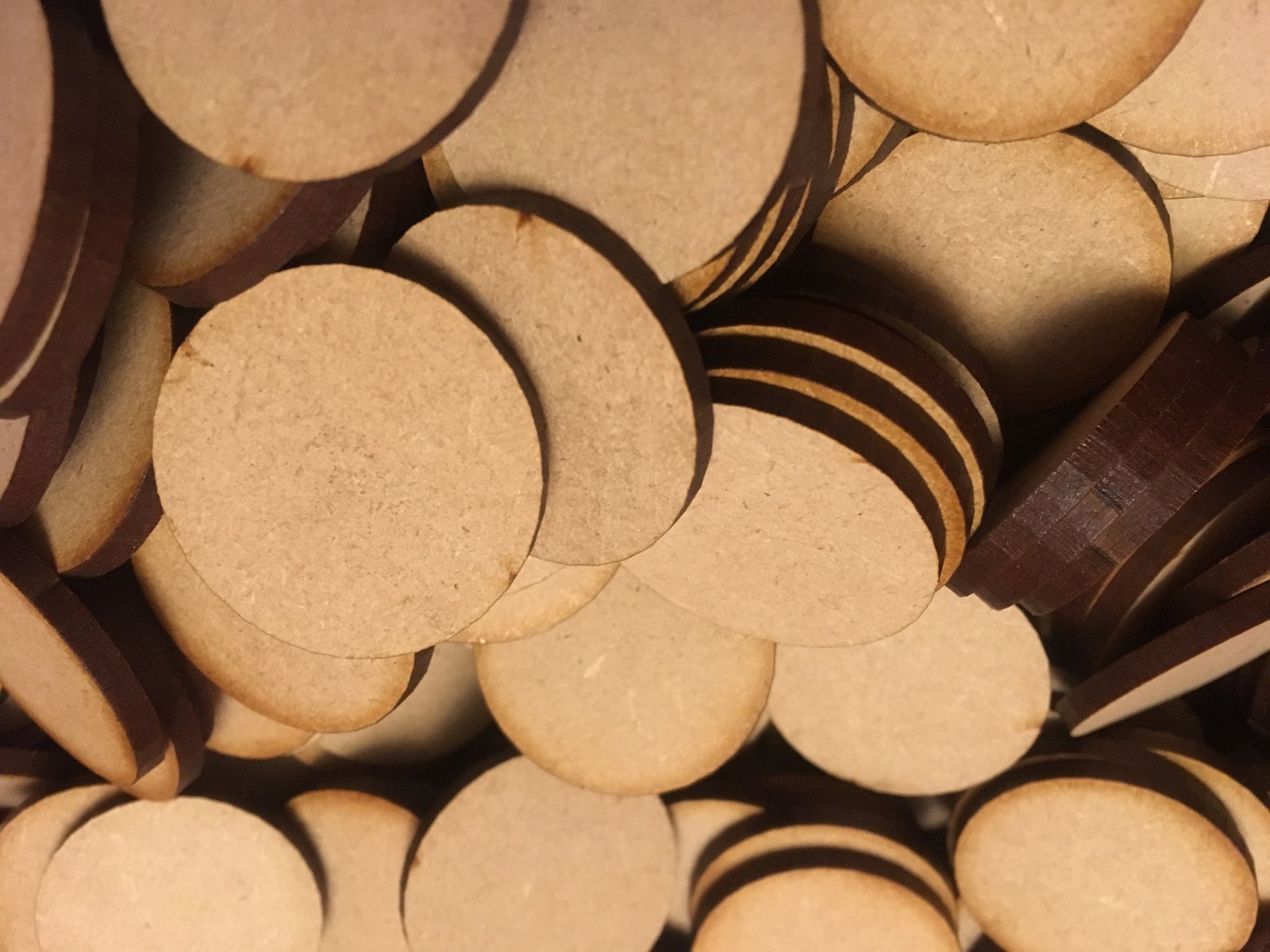 Pack of 100 32mm MDF Round Bases 3mm MDF . - Etsy UK