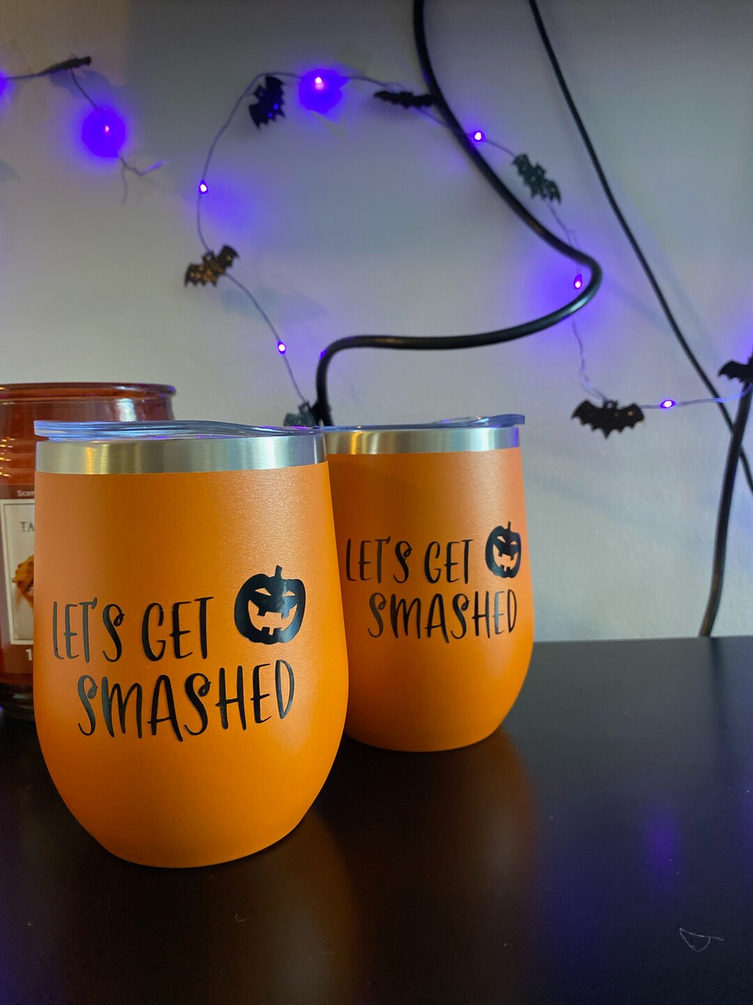 Let's Get Smashed Wine Tumbler - Etsy