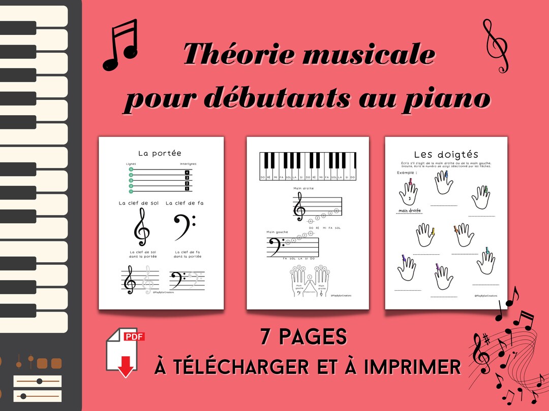 PIANO MUSIC THEORY Beginners - Music Lessons - Basic Theory - Download ...