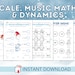 WINTER MUSIC WORKSHEETS - Printable - Instant Download - Music Theory ...