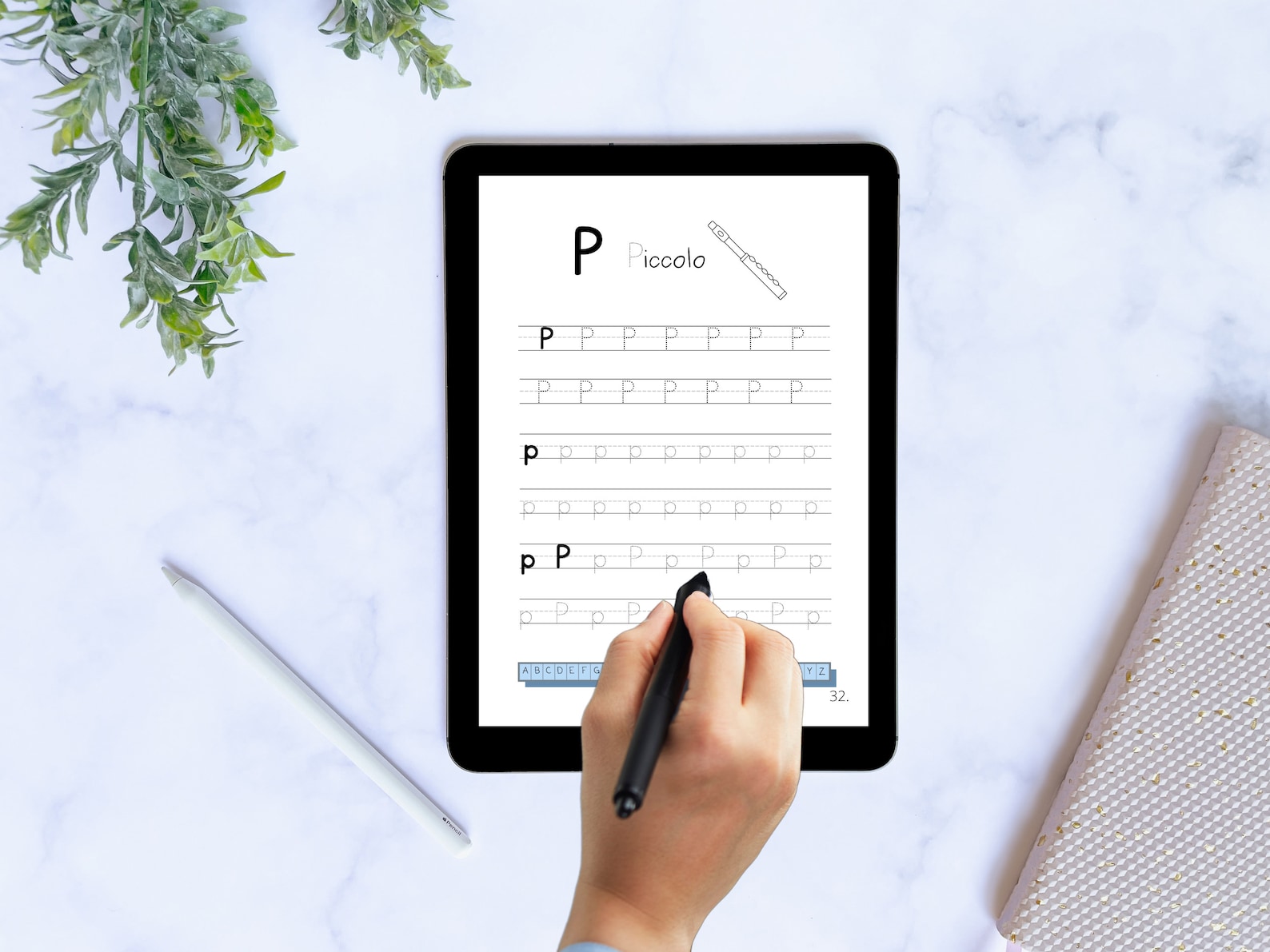 Printable Handwriting Practice Sheet Beginner Practice Musical ...