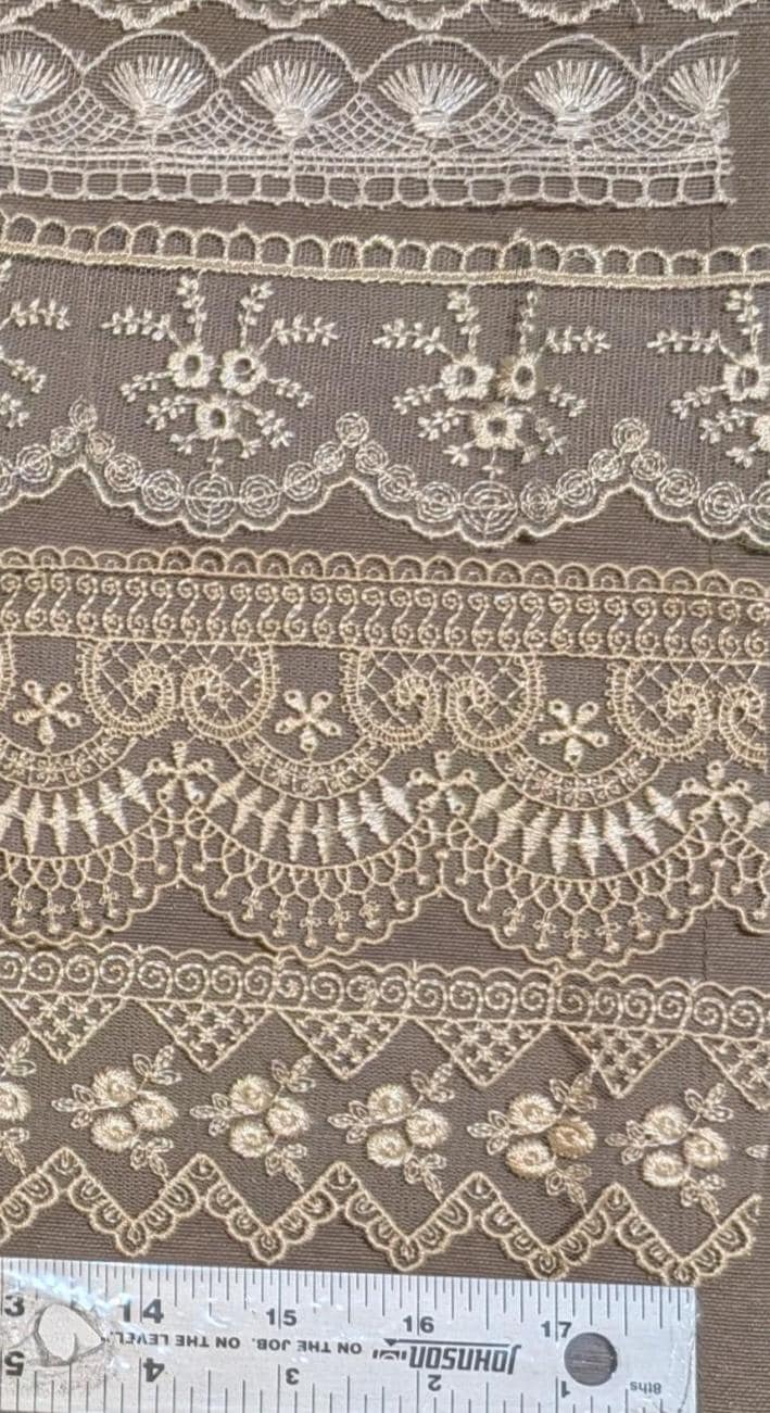 New French Style Lt Brown Lace (set5) From Istanbul, Turkiye for Junk ...
