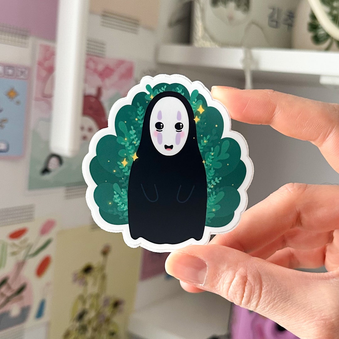 Magical No Face Kaonashi Sticker From Spirited Away Studio Ghibli ...