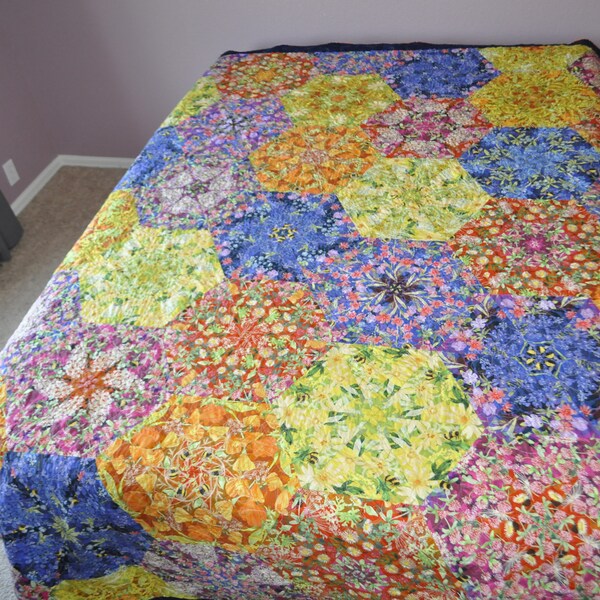 Kaleidoscope Quilt - Etsy