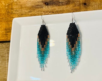 Copper Mine - Handmade Alaskan Native Earrings, Native American Style ...