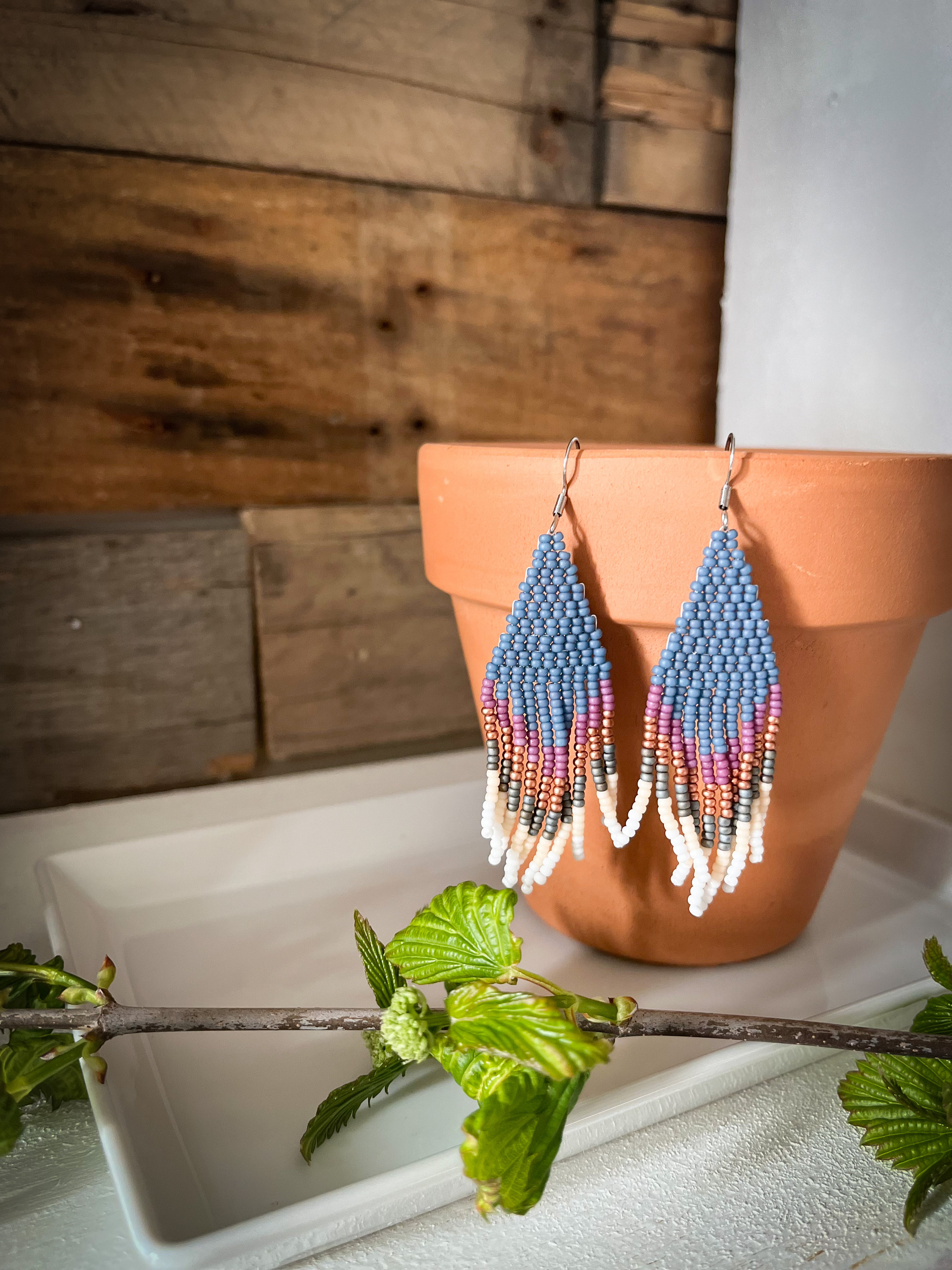 Copper Mine - Handmade Alaskan Native Earrings, Native American Style ...