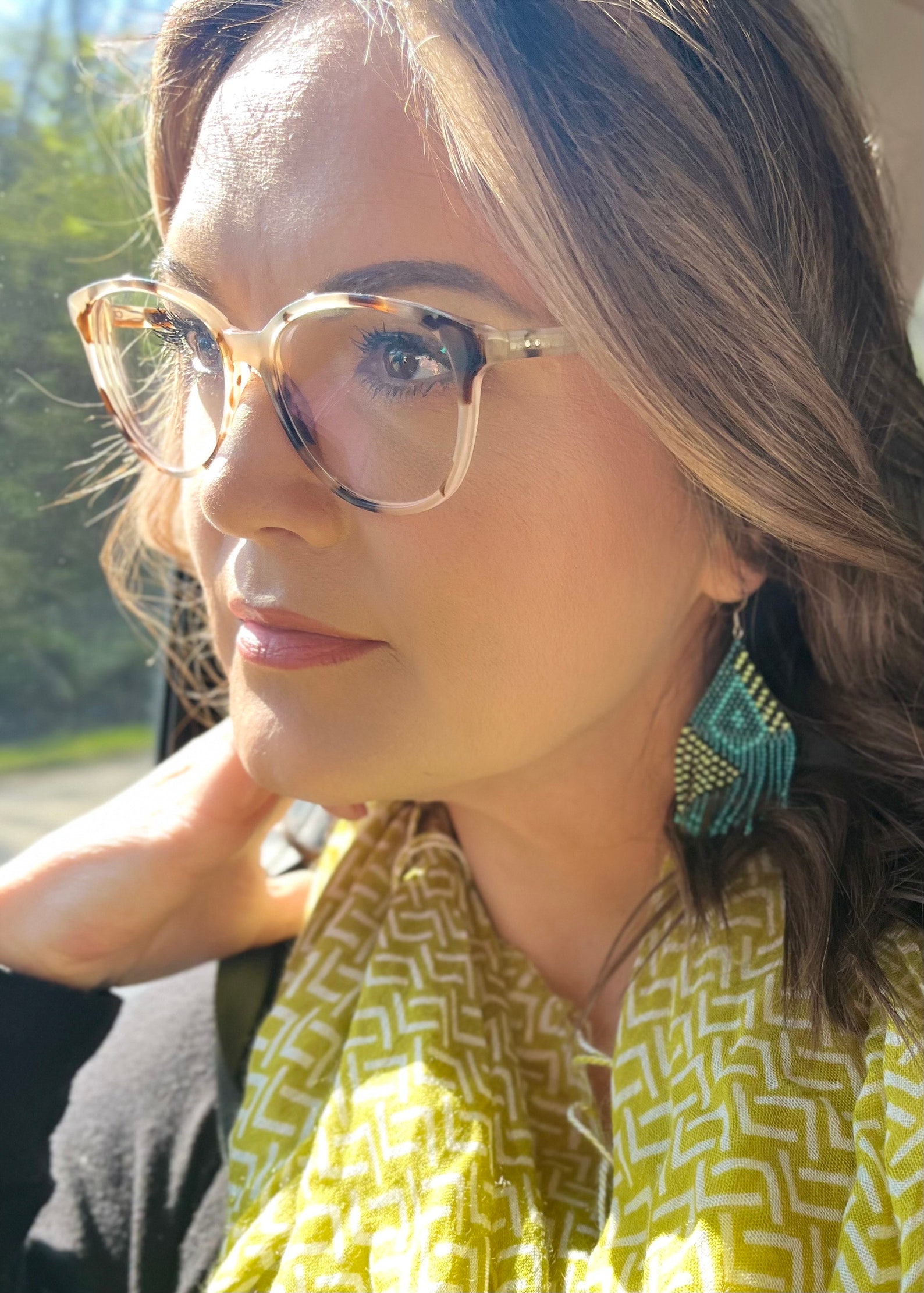 Icy Wave - Handmade Alaskan Native Earrings, Native American Style ...