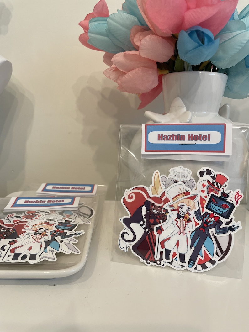 Hazbin Hotel Sticker Pack - Etsy