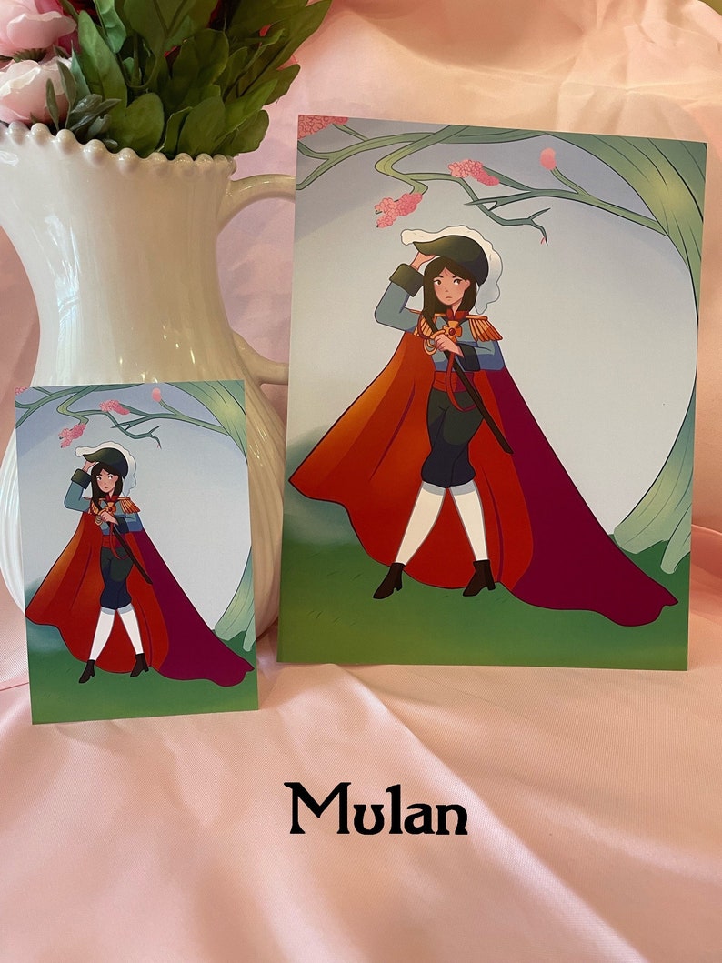 Rococo Disney Princesses Art Prints - Etsy