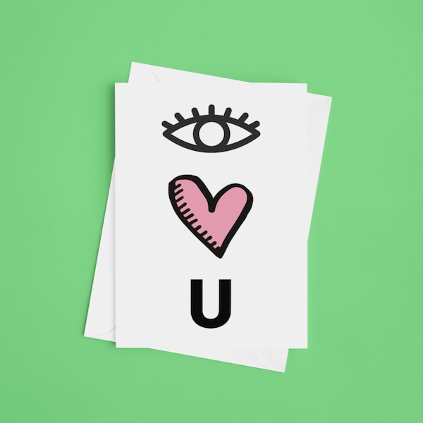 Eye Love U - Etsy