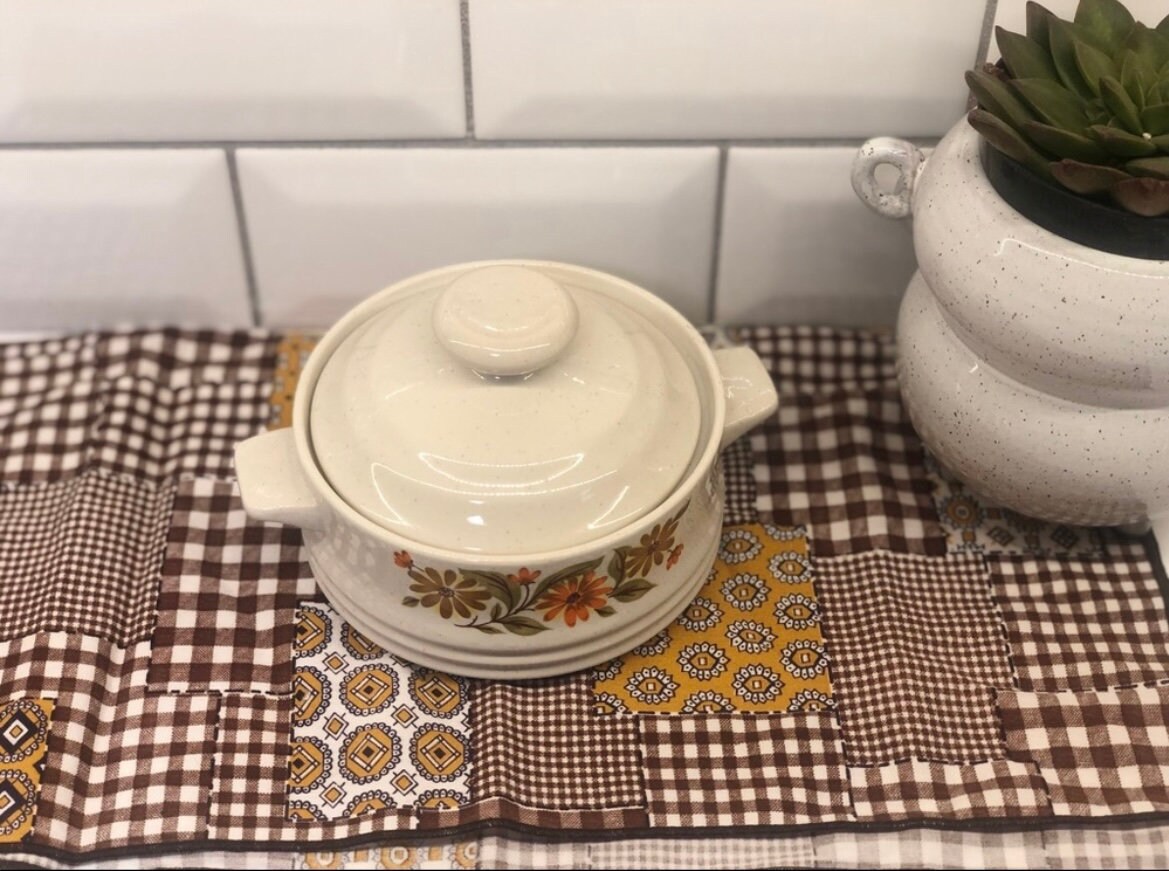 Vintage Capri Bake Serve 'n Store Stoneware - Etsy