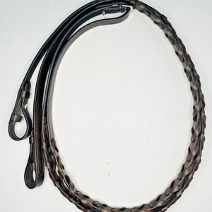 Anatomical Working Hunter Leather Bridle Cavesson Padded Cutaway ...