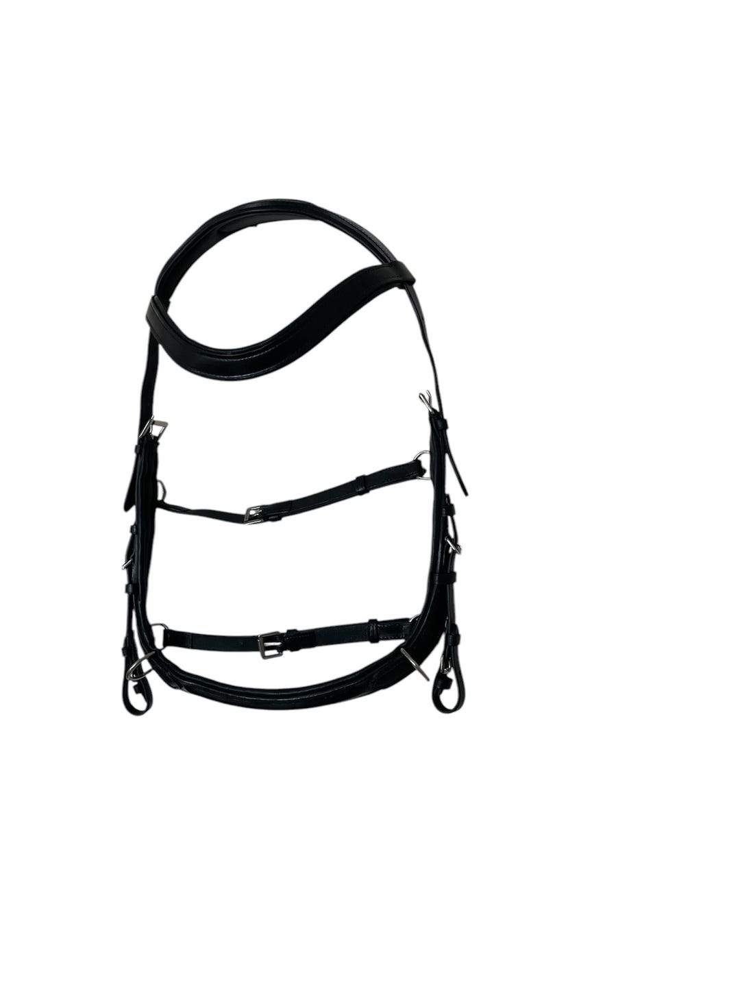 Bitless Bridle & Multibridle Anatomical Padded Comfort Noseband and ...