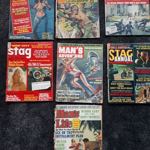 Adult Magazines for Men - Etsy