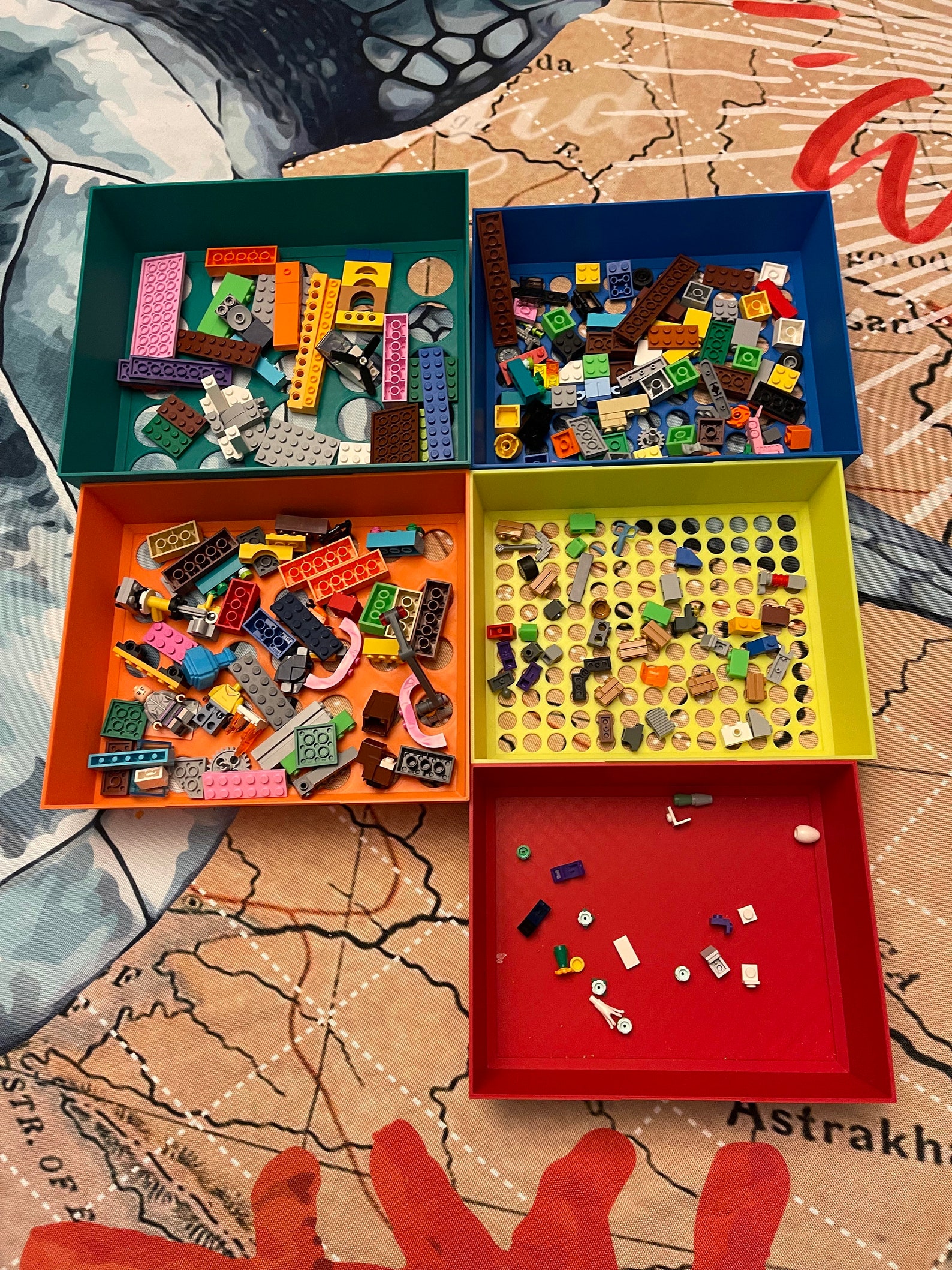Building Block Sorter for Interlocking Blocks Organization - Etsy