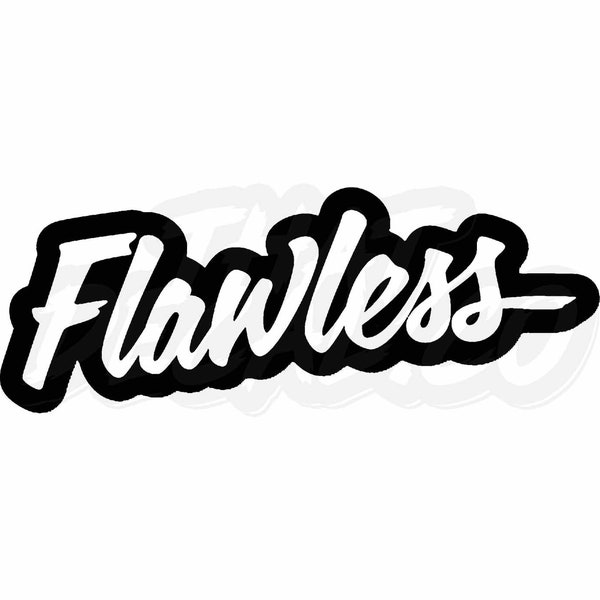 Flawless Sign - Etsy