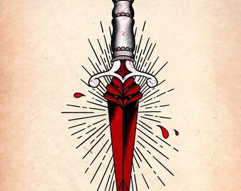 Poppy's Dagger - Etsy