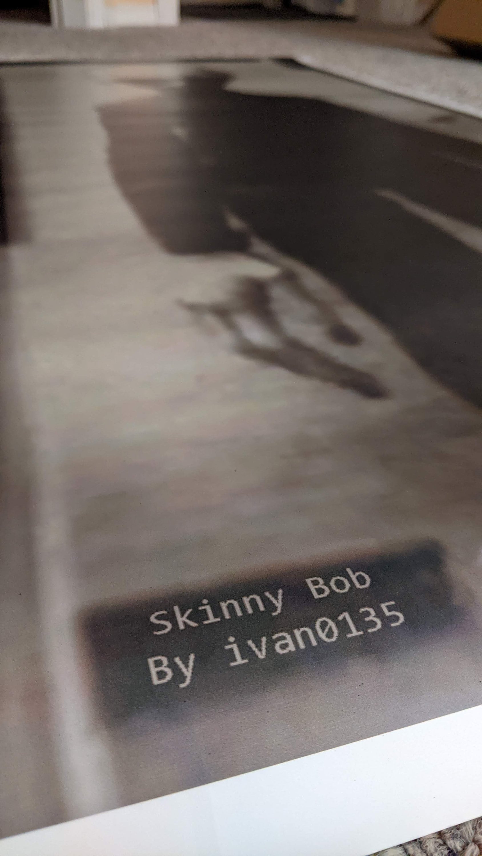 Skinny Bob Alien Poster Print - Etsy