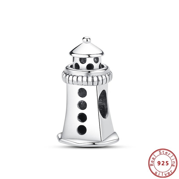 Lighthouse Charm - Etsy