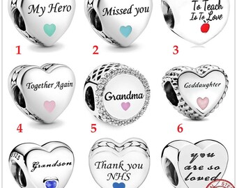 Grandma Pandora Charm - Etsy