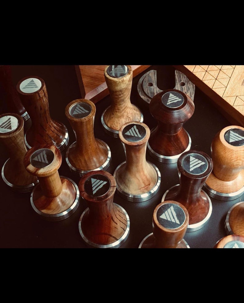 Custom Made Vice Walnut Wood Coffee Tamper (venera Limited Edition) - Etsy