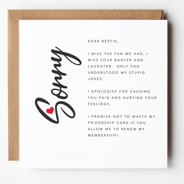 Sorry I Messed Up - Etsy