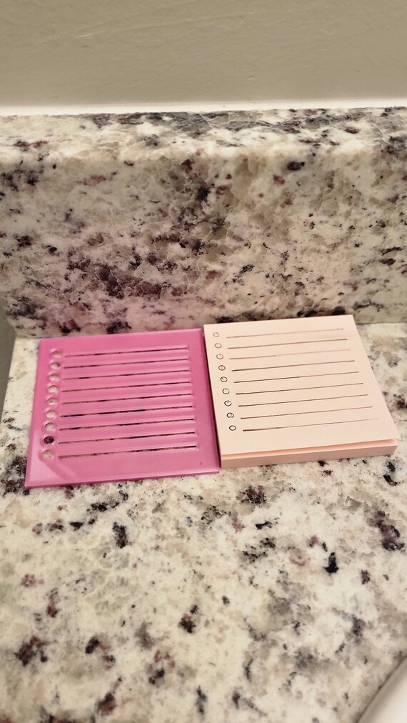 Post-it Note Checklist Stencil - Etsy