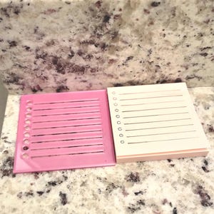 Post-it Note Checklist Stencil - Etsy