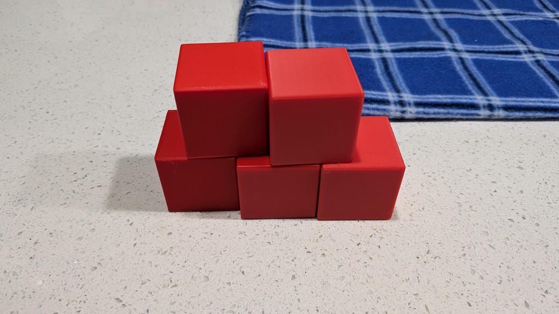 Set of Red and Blue Pressure Blocks for NYS Earth and Space Science Lab ...