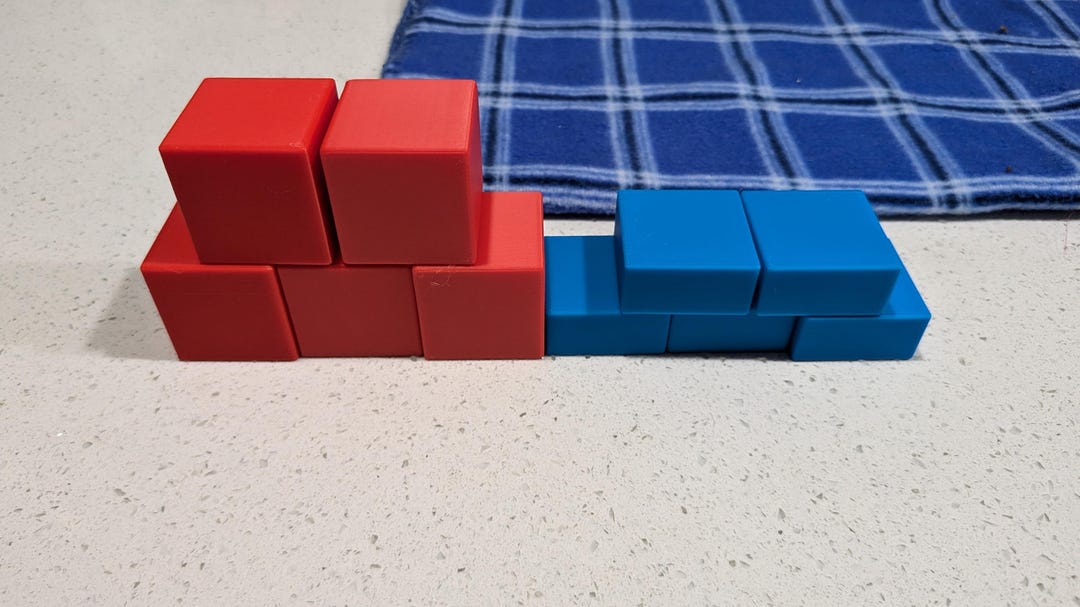 Set of Red and Blue Pressure Blocks for NYS Earth and Space Science Lab ...