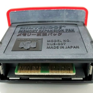 Authentic Nintendo N64 Expansion Pak - 100% OEM - Etsy