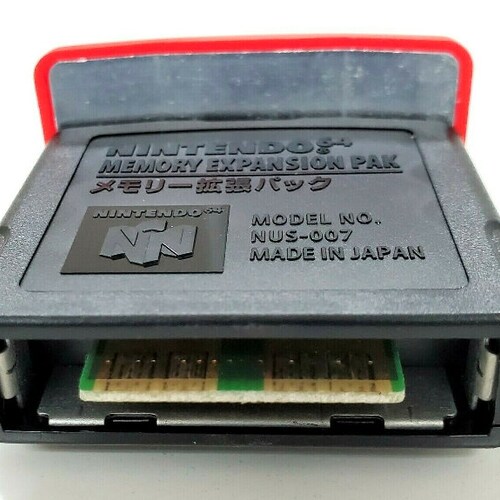 Genuine Authentic OEM Nintendo 64 N64 Memory Expansion Pak - Etsy