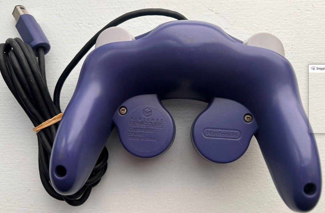Authentic Official Nintendo Gamecube Controller Indigo - Etsy