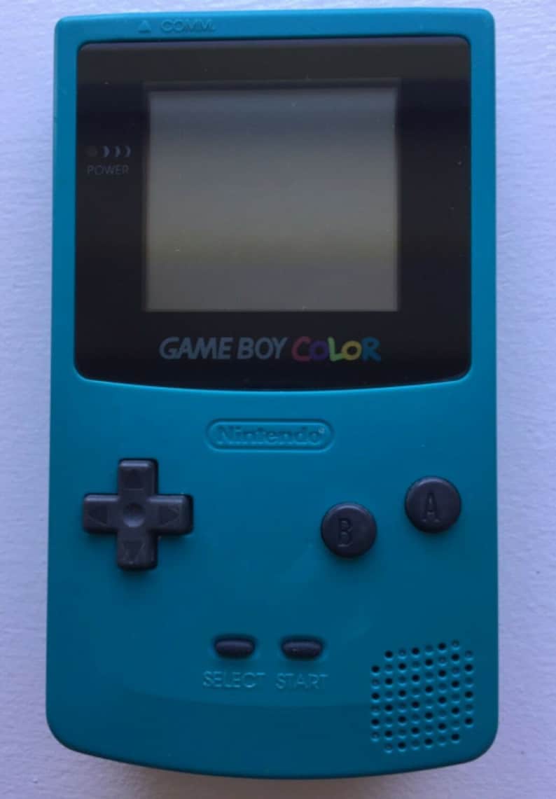 Nintendo Game Boy Gameboy Color Teal 100% OEM - Etsy