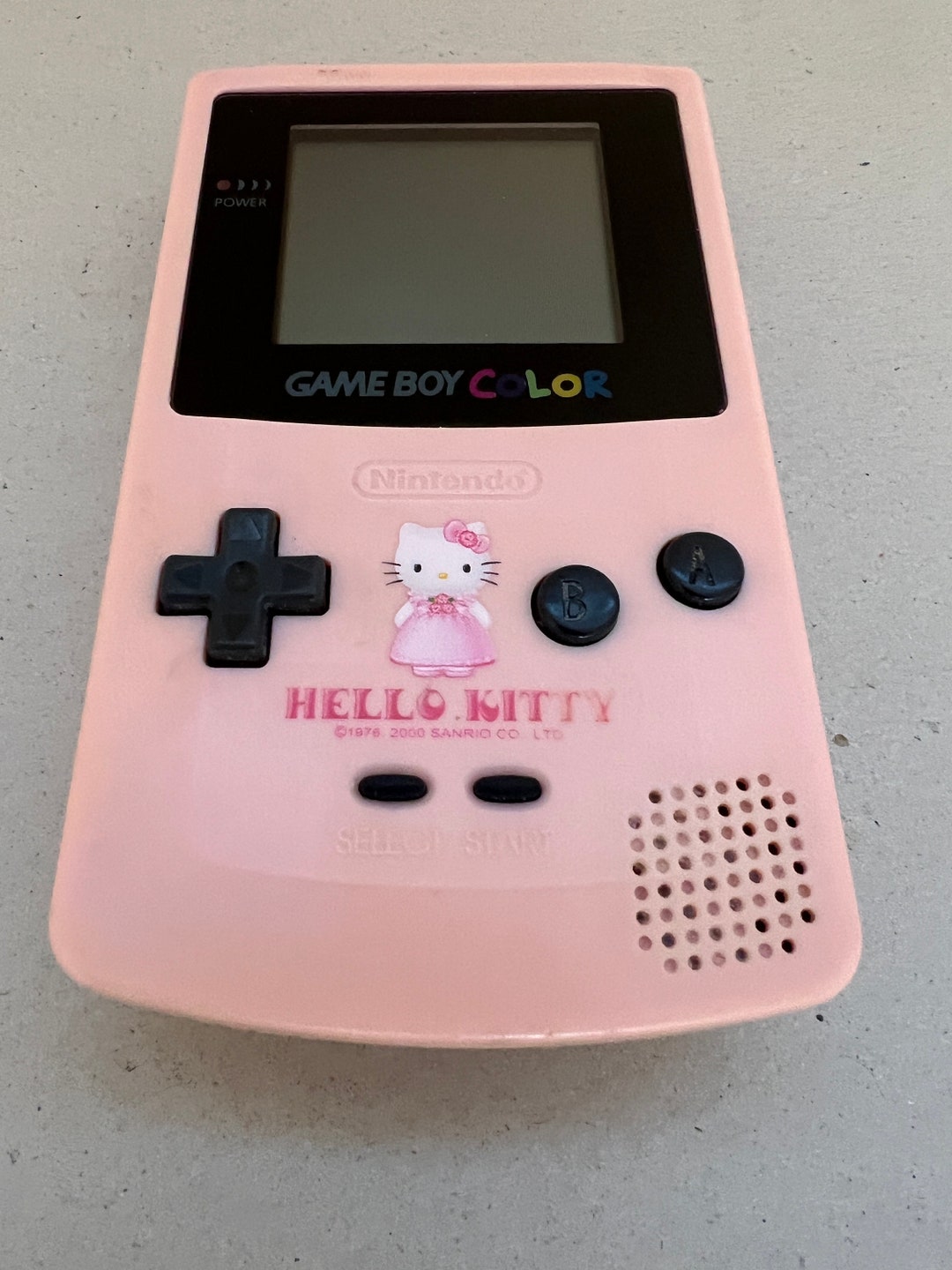 Nintendo Game Boy Gameboy Color "hello Kitty" Edition - 100% OEM - Etsy