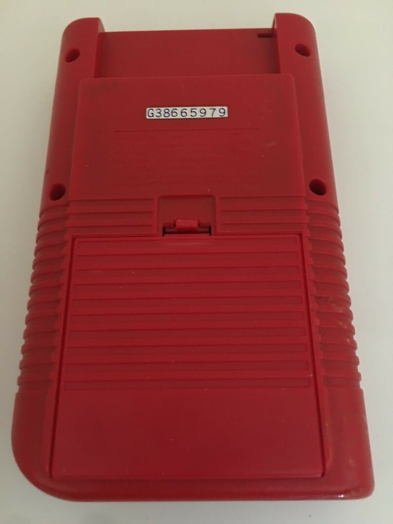 Nintendo Game Boy Original RED Play It Loud DMG-01 100% OEM - Etsy