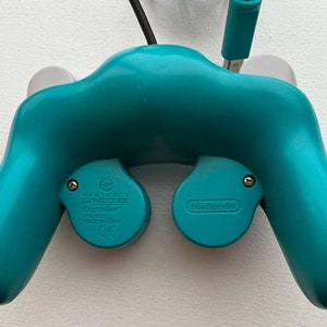 Authentic Official Nintendo Gamecube Controller - Emerald Blue - Tight ...