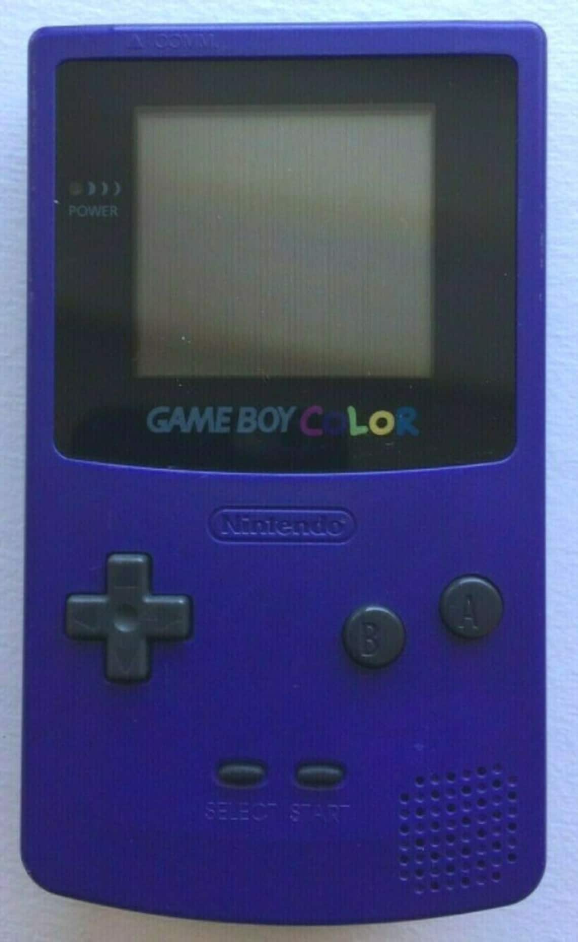 Nintendo Game Boy Gameboy Color Grape Purple 100% OEM - Etsy