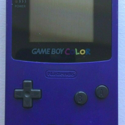 Nintendo Game Boy Gameboy Color Grape Purple 100% OEM - Etsy