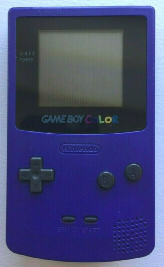 Nintendo Game Boy Gameboy Color Grape Purple 100% OEM - Etsy