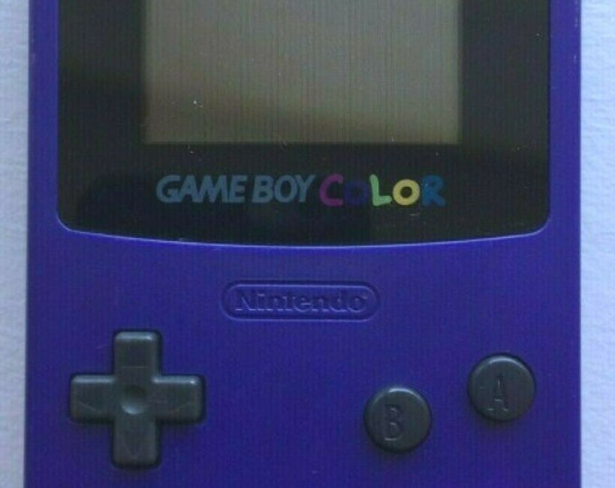 Nintendo Game Boy Gameboy Color Grape Purple 100% OEM - Etsy