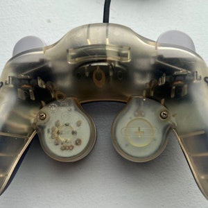 Authentic Official Nintendo Gamecube Controller - Indigo Clear - Tight ...